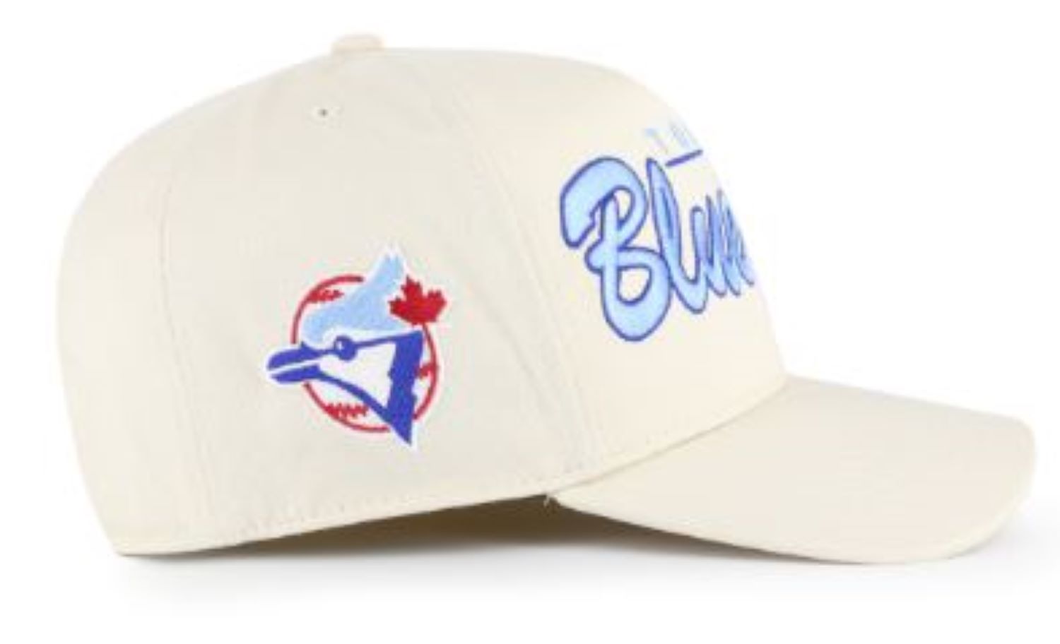 '47 MLB Toronto Blue Jays Brushmark Hitch Adjustable Hat - White/Blue ...